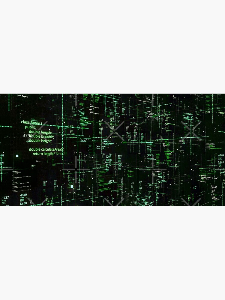 "Many Numbers and Codes in Matrix. Animation. Space inside Matrix with ...