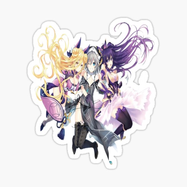 "Date A Live " Sticker for Sale by Nnevada | Redbubble