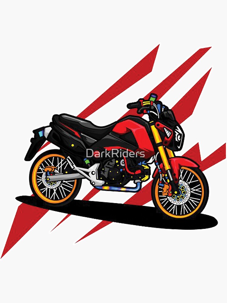 "Joker Bike" Sticker for Sale by DarkRiders | Redbubble