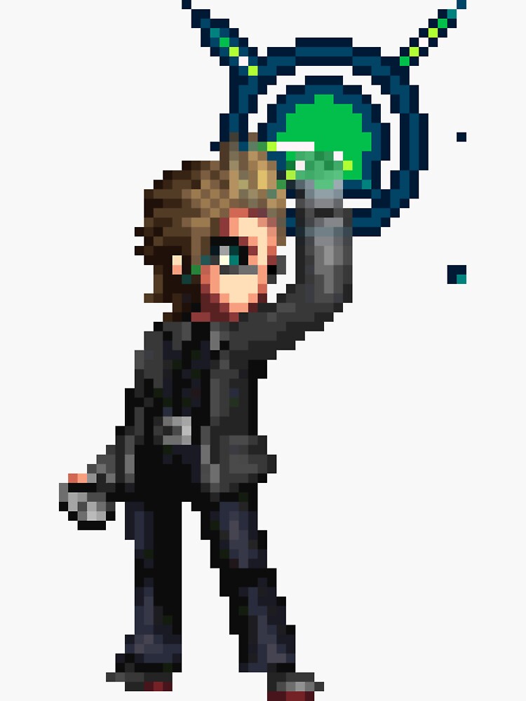 "Ignis Magic Attack Final Fantasy XV Pixel Art" Sticker for Sale by ...