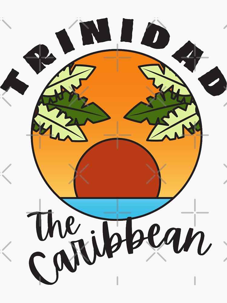 "Colorful Trinidad the Caribbean - Black Text - Vacation / Cruise ...