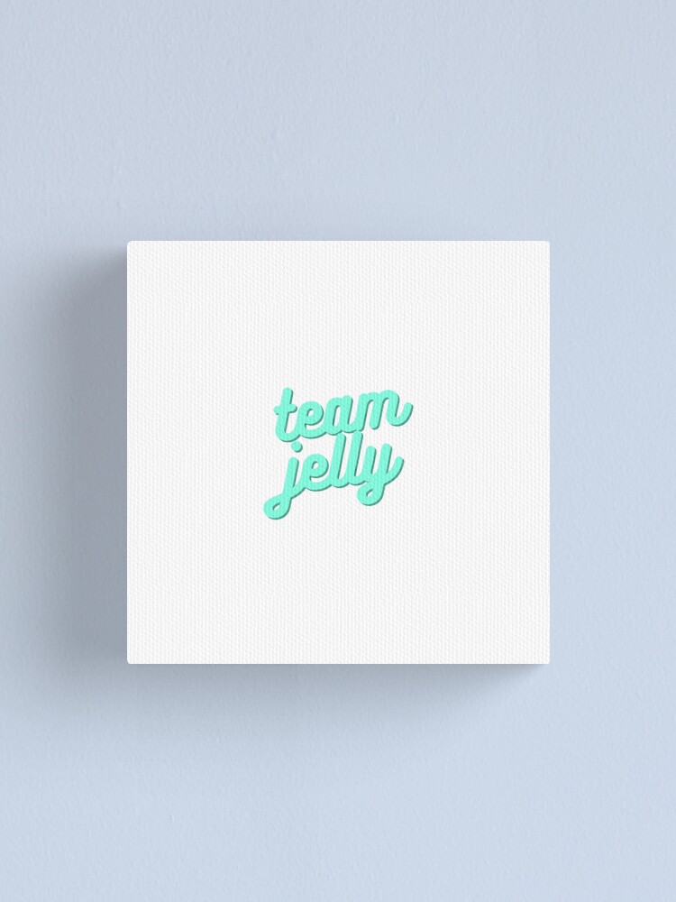 "The Summer I Turned Pretty Team Jelly Sticker" Canvas Print for Sale ...
