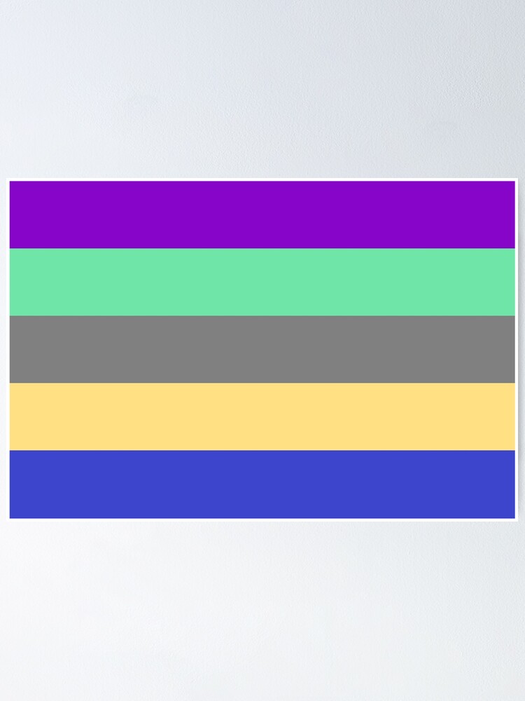 "Transn't - Pride Flag" Poster for Sale by FlagsWorld | Redbubble