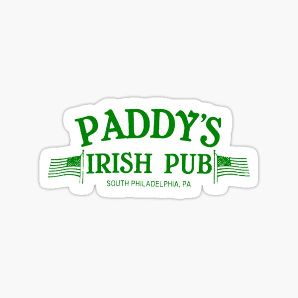 "Paddy's " Sticker for Sale by Hoodcat | Redbubble