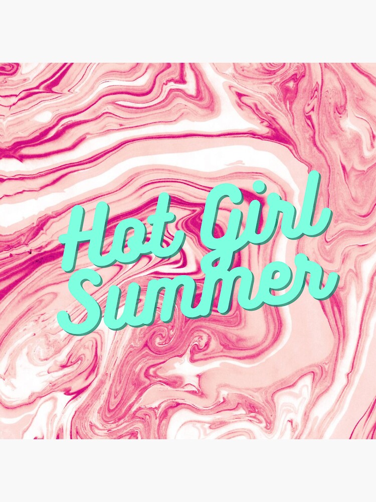 "Hot Girl Sticker" Sticker for Sale by EmmaKilbride | Redbubble