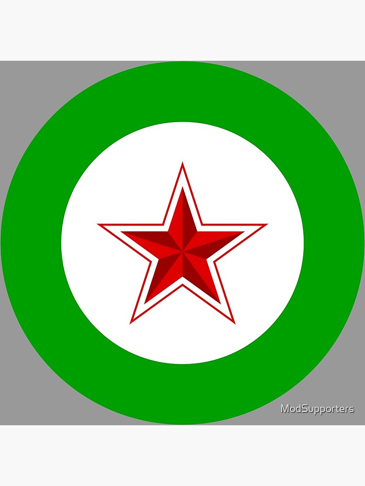 "Red Star Paris Retro Mod" Poster for Sale by ModSupporters | Redbubble