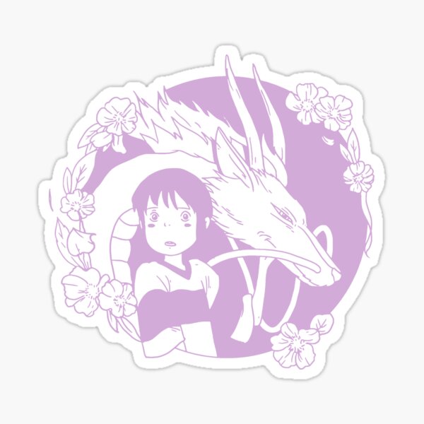 "Anime Girl And Dragon" Sticker for Sale by YouAnother | Redbubble