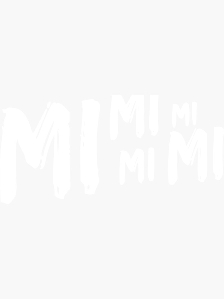 "Mimimi" Sticker for Sale by hawk093 | Redbubble