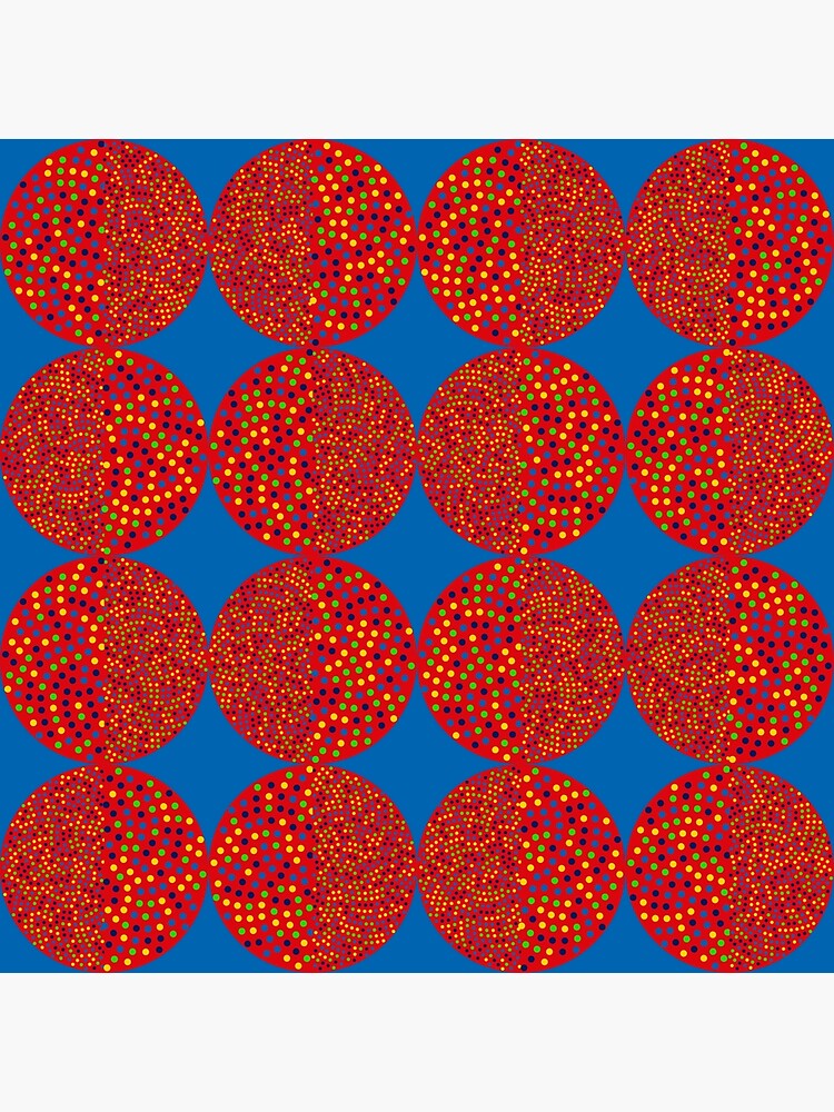 "Pointillism Circles Colors" Poster for Sale by john-ess | Redbubble