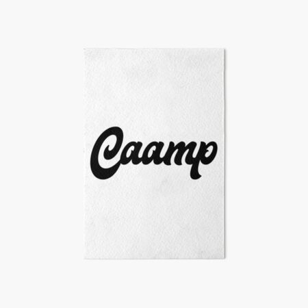 "Caamp Merch Caamp Logo" Art Board Print for Sale by ShopyElFilali ...