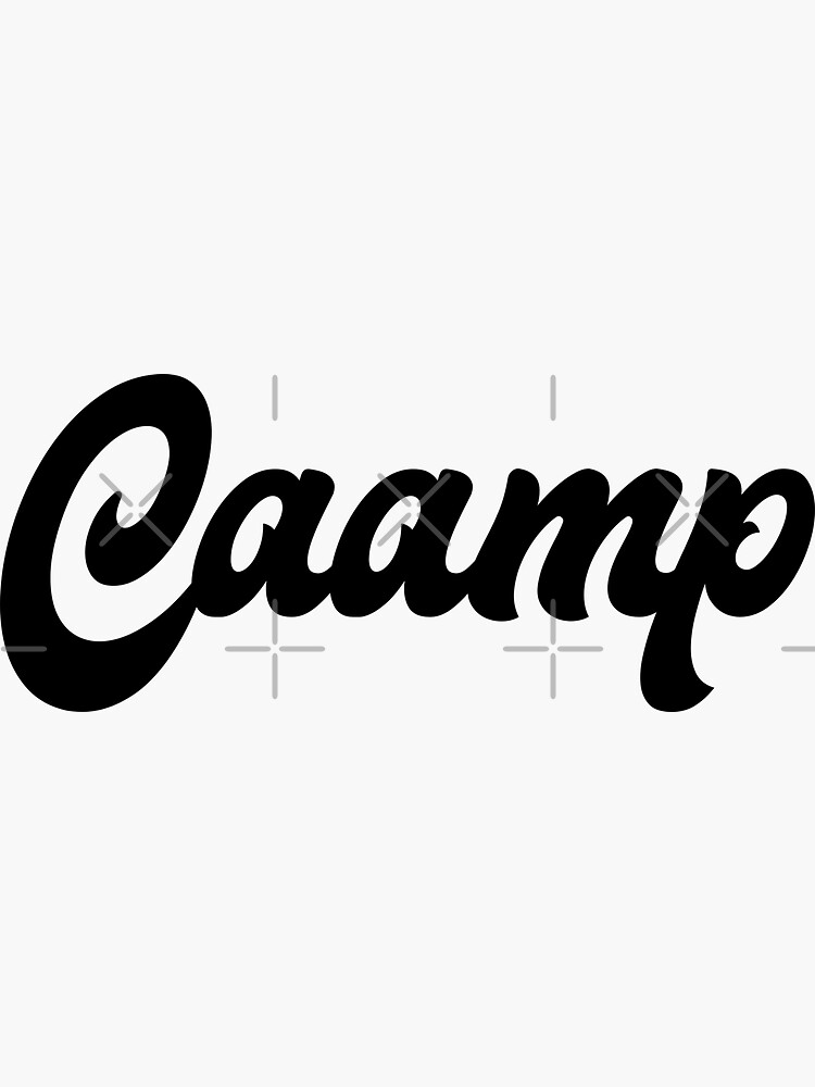 "Caamp Merch Caamp Logo" Sticker for Sale by ShopyElFilali | Redbubble