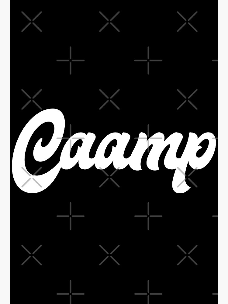 "Caamp Merch Caamp Logo" Poster for Sale by ShopyElFilali | Redbubble