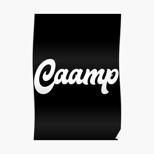 "Caamp Merch Caamp Logo" Poster for Sale by ShopyElFilali | Redbubble