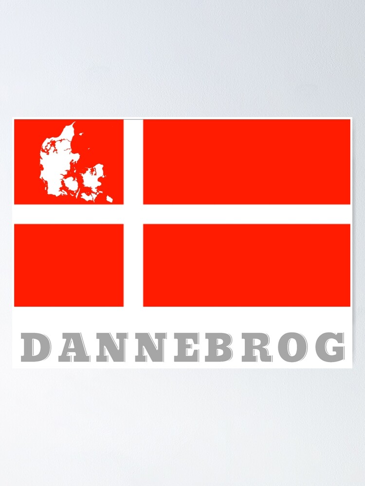 "Dannebrog" Poster for Sale by Dan1970 | Redbubble