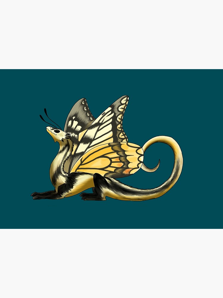 "Handsome butterfly dragon" Art Print for Sale by DauntlessDragon ...
