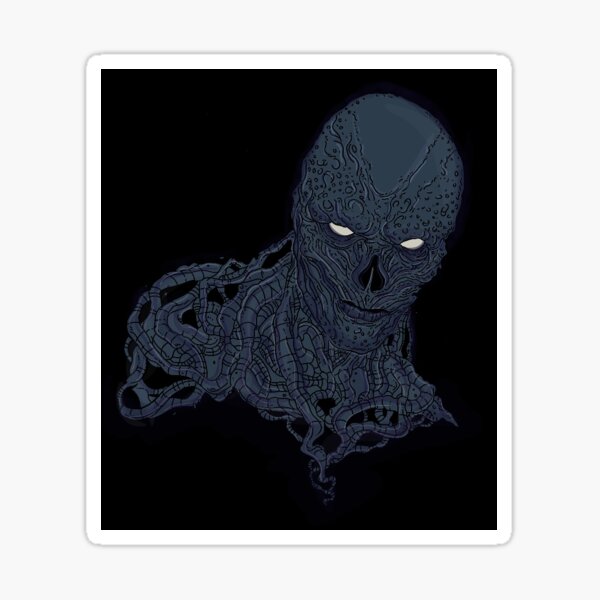 "Vecna" Sticker by zdelawary | Redbubble