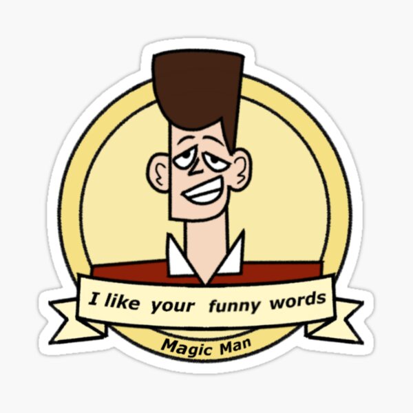 "Clone high jfk I like your funny words magic man" Sticker for Sale by ...