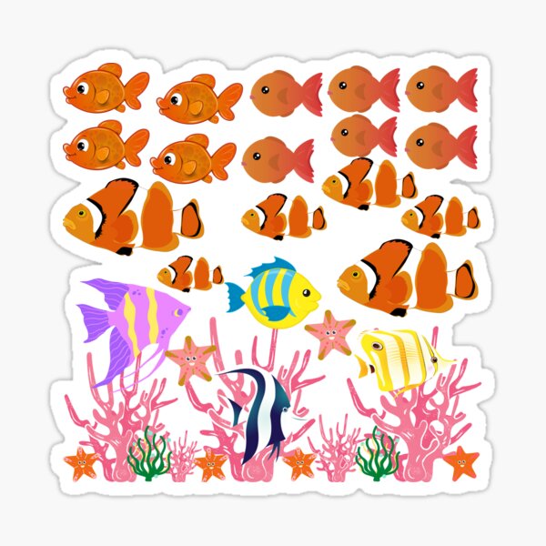 "aquarium" Sticker for Sale by swazyy | Redbubble