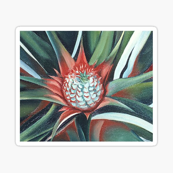 "Apple blossoms flower art of georgia O'keeffe classic art " Sticker ...