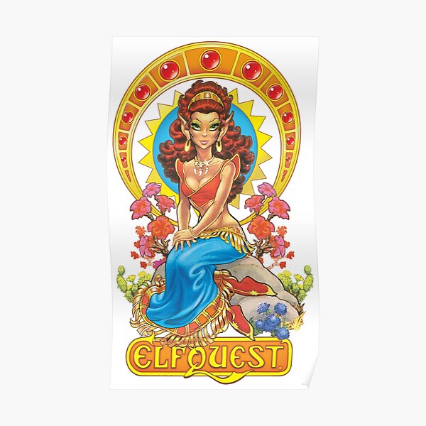 "ElfQuest: Leetah the Healer" Poster for Sale by elfquest | Redbubble