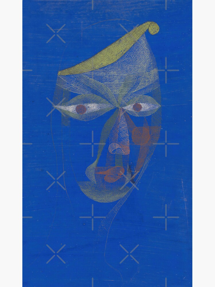"Paul Klee Bildnis eines Asiaten (Portrait of an Oriental) ( Abstract ...