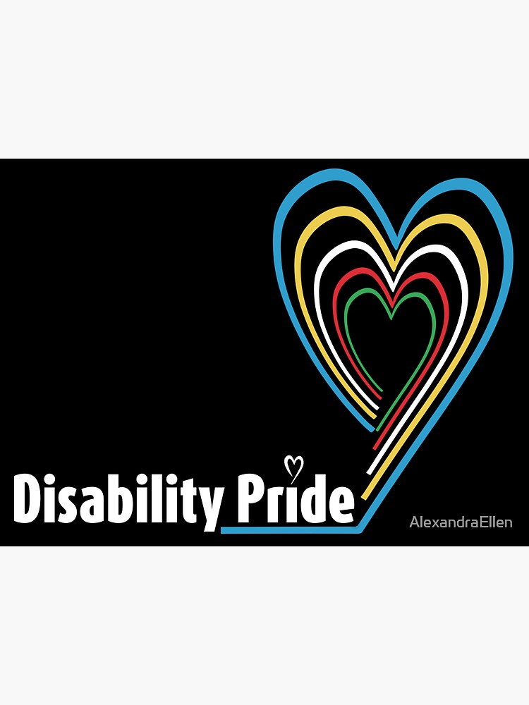 "Disability Pride" Sticker for Sale by AlexandraEllen | Redbubble
