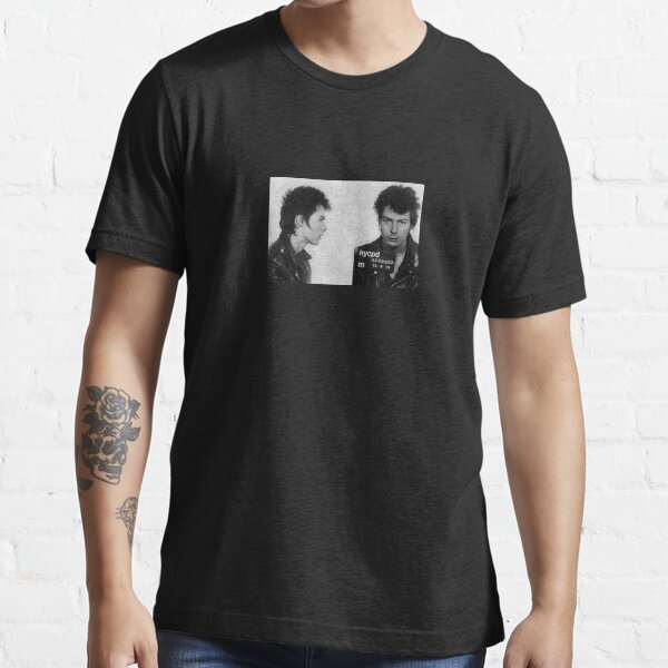 "Sid Vicious Mugshot." T-shirt by How67 | Redbubble | sid t-shirts - vicious t-shirts - mugshot ...
