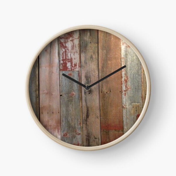 "Farmhouse chic Rustic western country primitive barn wood" Clock for ...