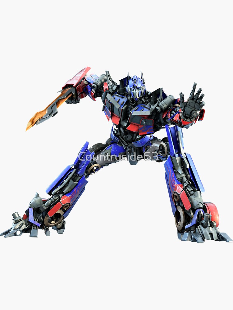 "Optimus Prime" Sticker for Sale by Countryside63 | Redbubble