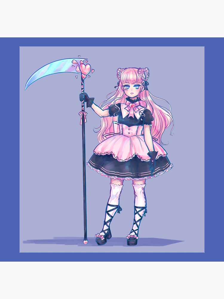 "Princess Death" Sticker for Sale by RainbowChild80 | Redbubble