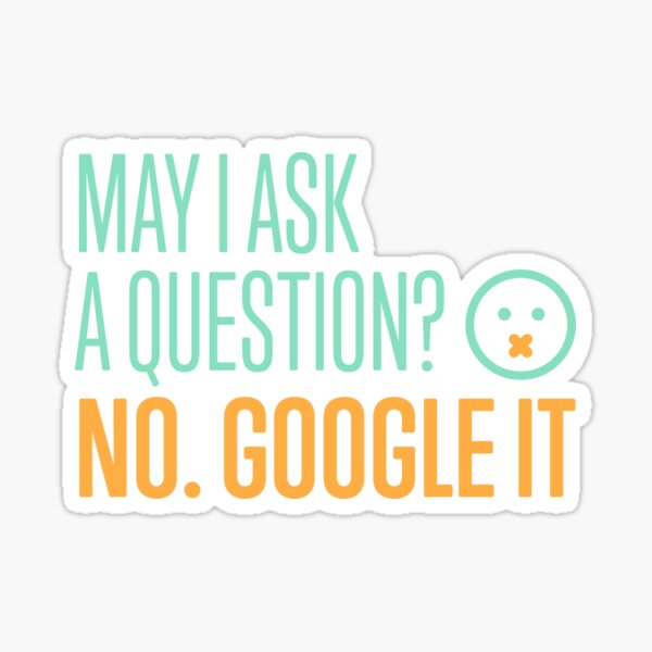 "Google It!" Sticker for Sale by gsterphoto | Redbubble