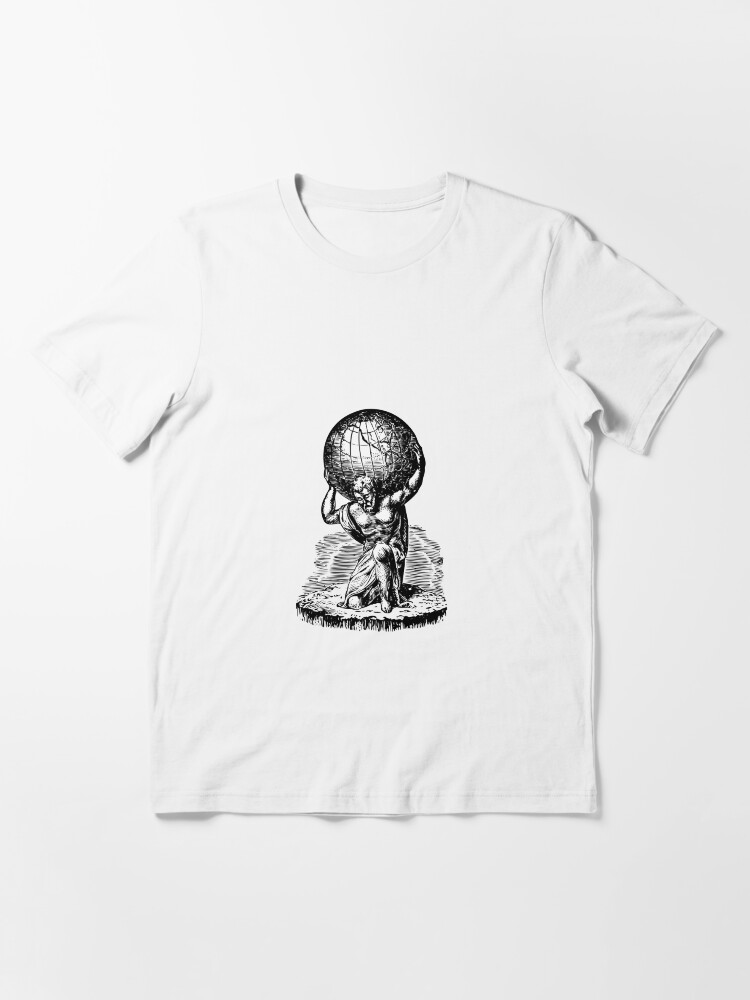 "Atlas" T-shirt for Sale by KnMproducst | Redbubble | atlas t-shirts ...