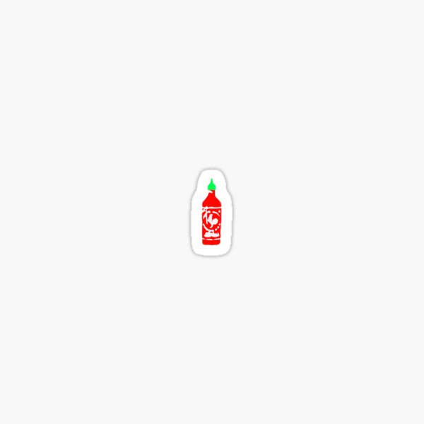 "Siracha" Sticker for Sale by lliv-stickers | Redbubble