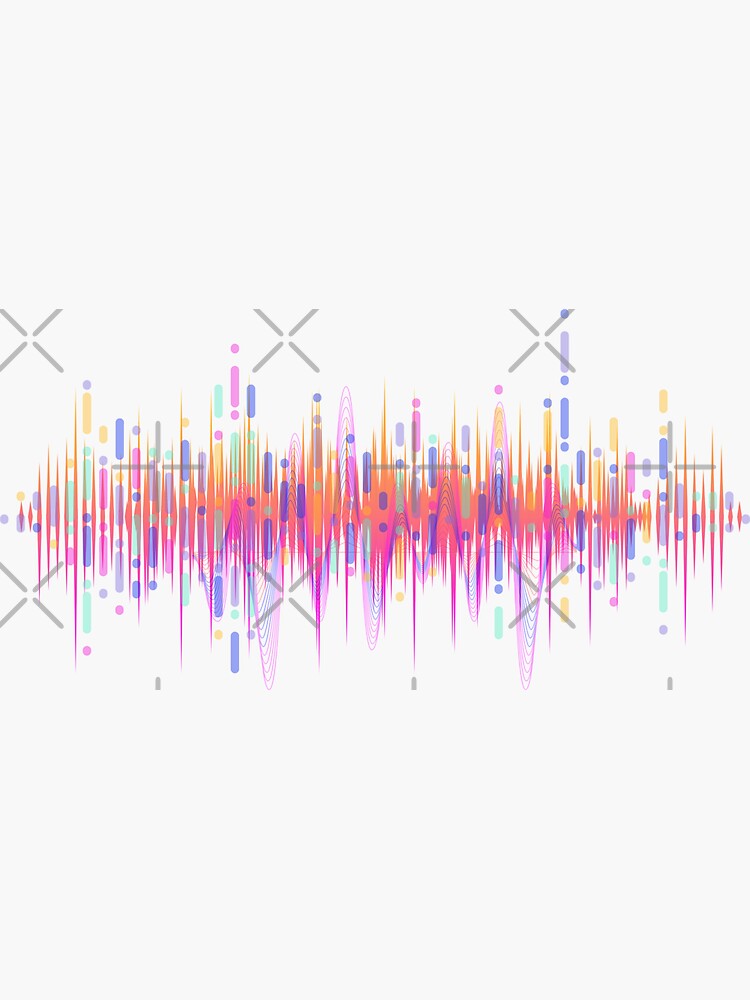 "Epic Soundwave " Sticker for Sale by EpicStructure | Redbubble