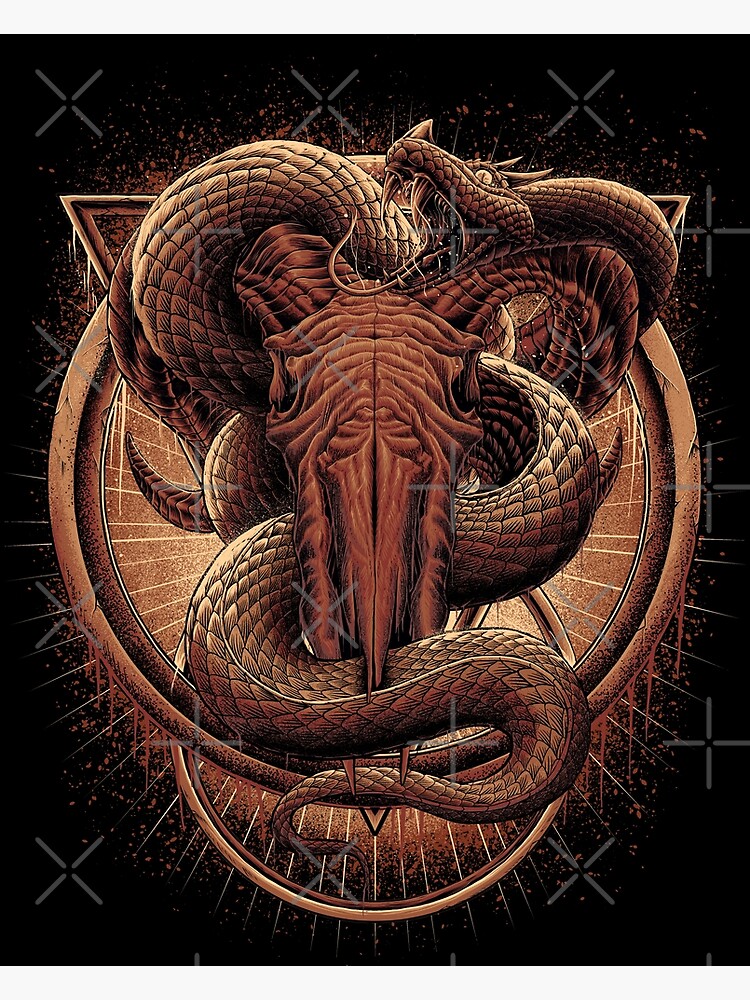 "Goat Snake" Poster for Sale by irvanyudap | Redbubble