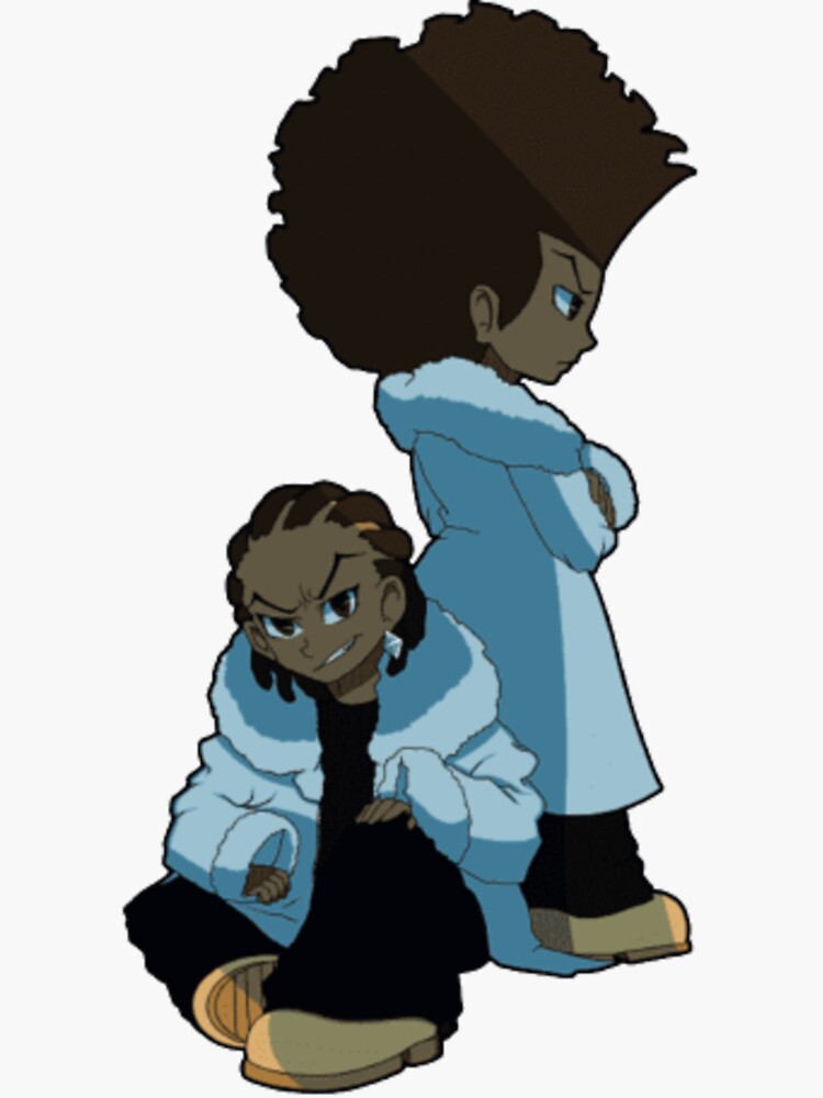 "huey and riley freeman" Sticker for Sale by ALAE123SHOP | Redbubble