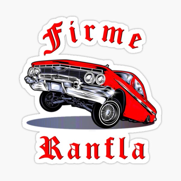 "Lowrider Tank TopFirme Ranfla Lowrider car Tank Top" Sticker for Sale ...