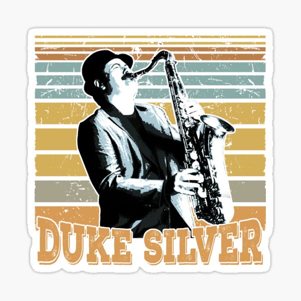 "Duke Silver Classic Man" Sticker for Sale by Manhakrani | Redbubble
