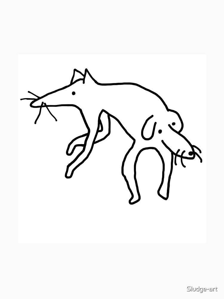 "Ratdog" T-shirt by Sludge-art | Redbubble