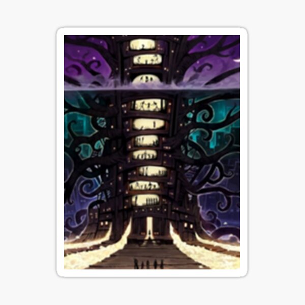 "Library Of Ruina Entrance " Sticker for Sale by Niyaholder542 | Redbubble