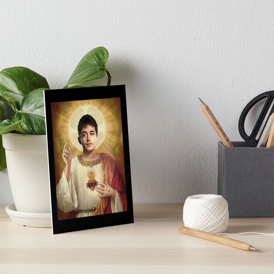 "Charles Leclerc jesus" Art Board Print for Sale by AnjelaoStore ...