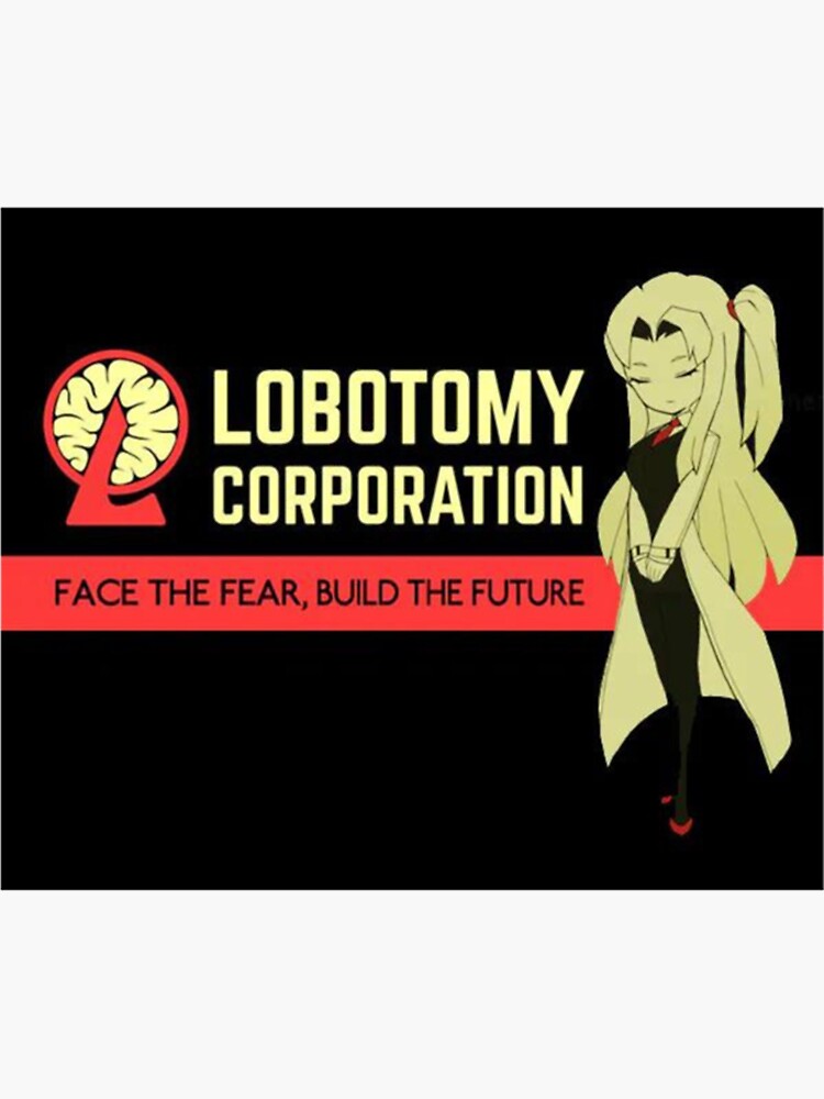 "Lobotomy Corporation " Sticker for Sale by Niyaholder542 | Redbubble