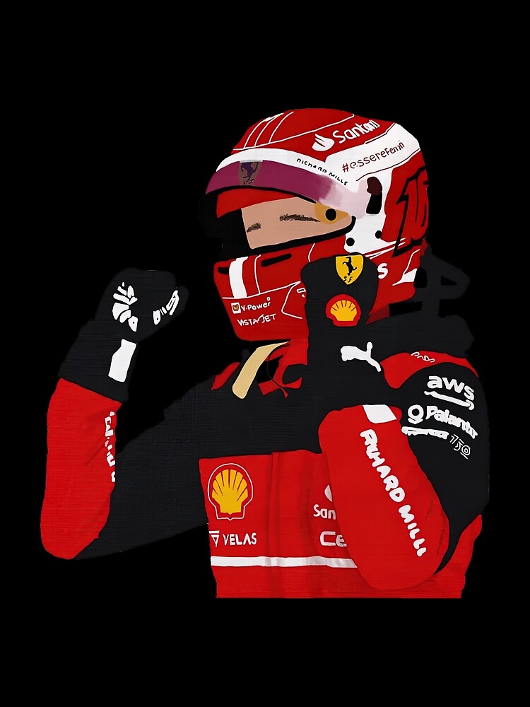 "Charles Leclerc vector" Poster for Sale by AnjelaoStore | Redbubble
