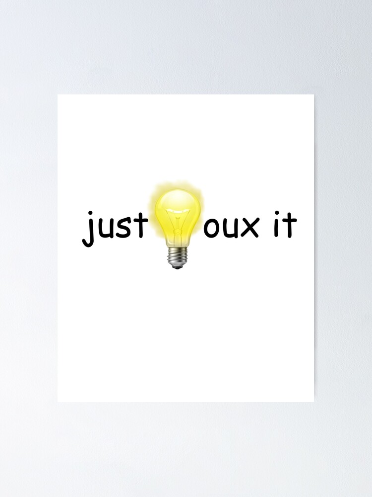 Póster «JUST LEDOUX IT bajo la silueta del caballo corcoveado ...