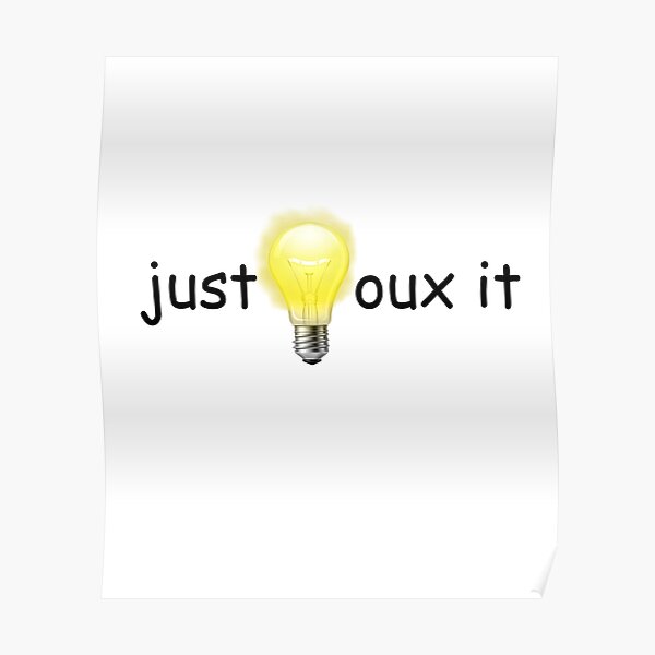 Póster «JUST LEDOUX IT bajo la silueta del caballo corcoveado ...