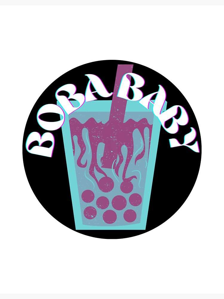 "Cosmic Bubble Tea " Sticker for Sale by Riley-Rainbow | Redbubble