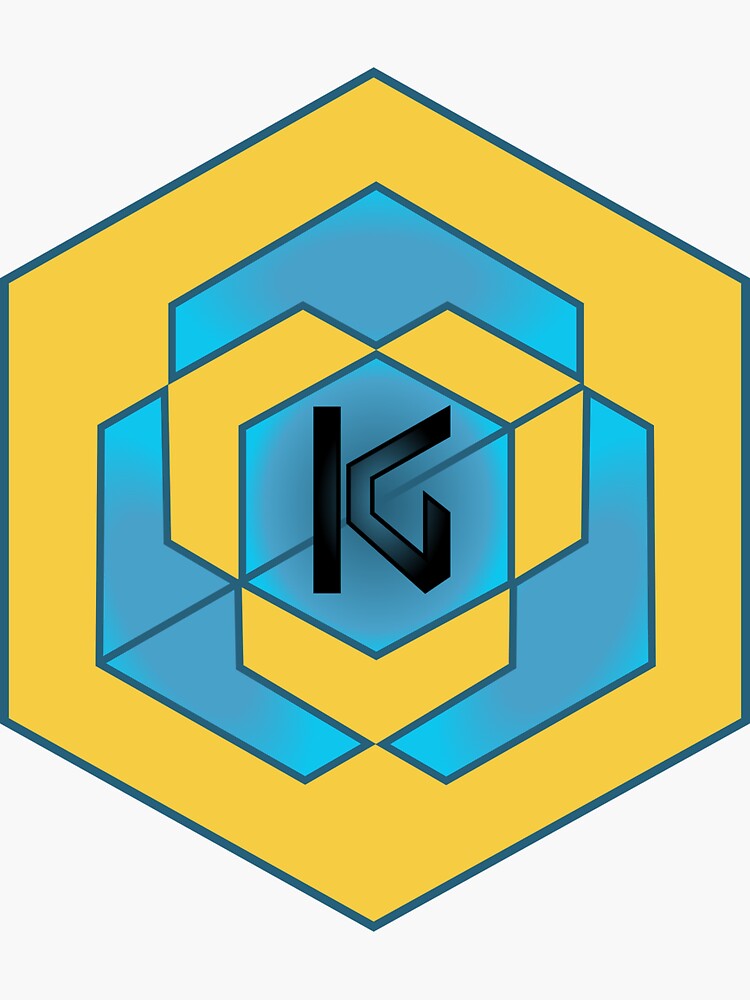 "Kyber Logo" Sticker for Sale by Kybernauts-Shop | Redbubble
