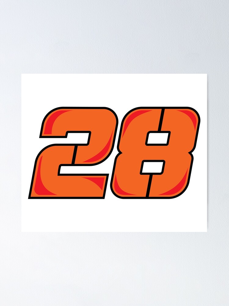 "Niccolo Antonelli Race Number 28 2022" Poster for Sale by EazyTeezy ...