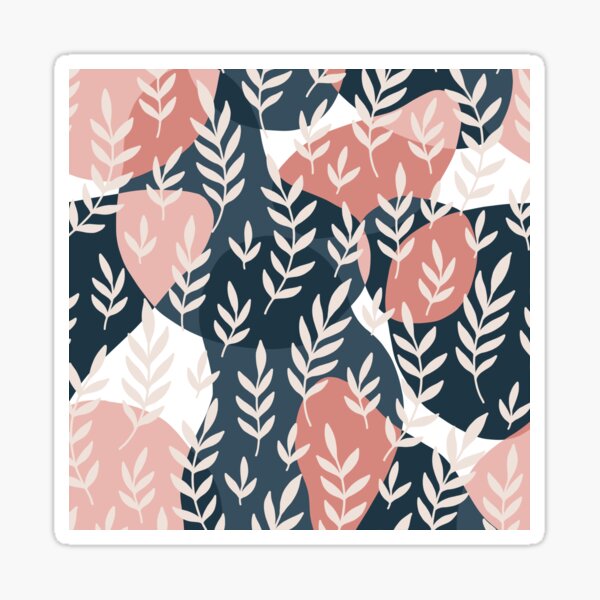 "FLORAL PATTERNS." Sticker for Sale by TeaTimeBliss | Redbubble
