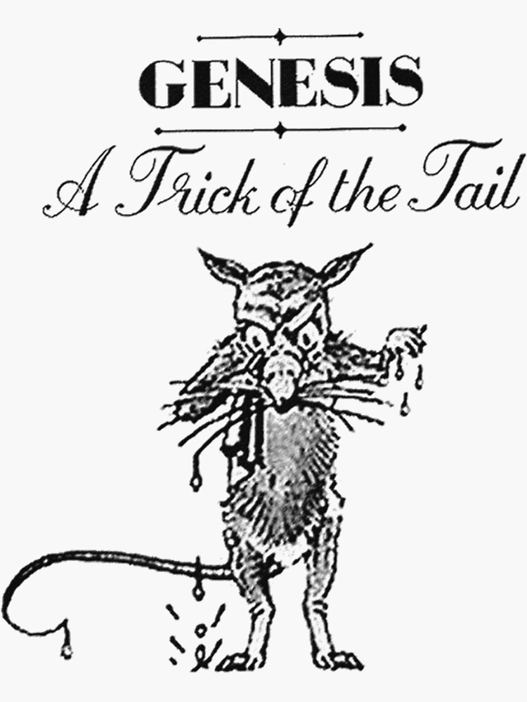 "Genesis a Trick Of The Tail Tour&76" Sticker for Sale by Demim407 ...